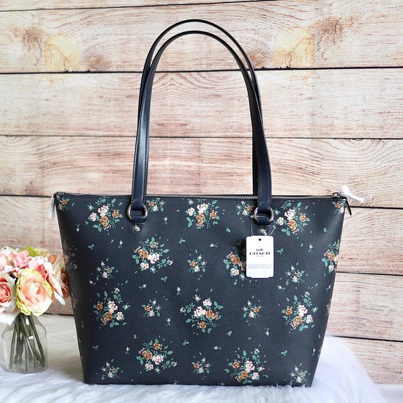 Coach | Bags | Coach Rose Bouquet Gallery Tote | Poshmark